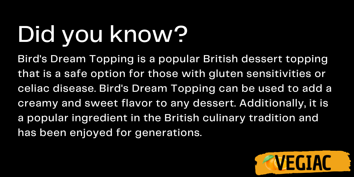 Is Birds Dream Topping Gluten Free? [Answered!] 2023